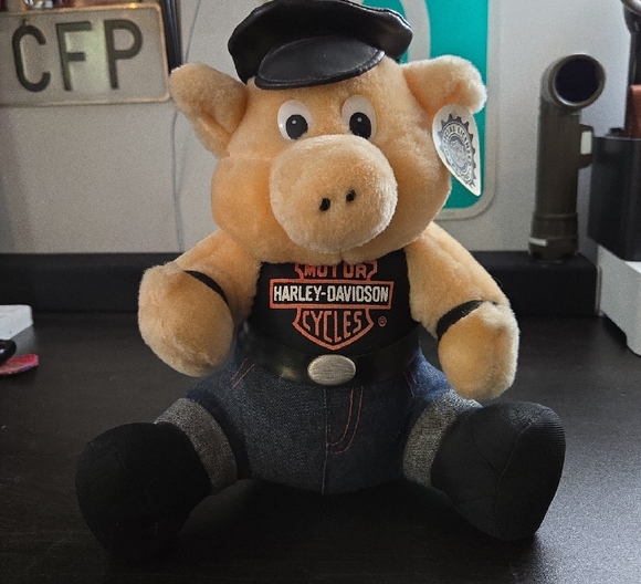 Harley-Davidson | Toys | Nwt Vintage 998 Plush Stuffed Toy Harley ...